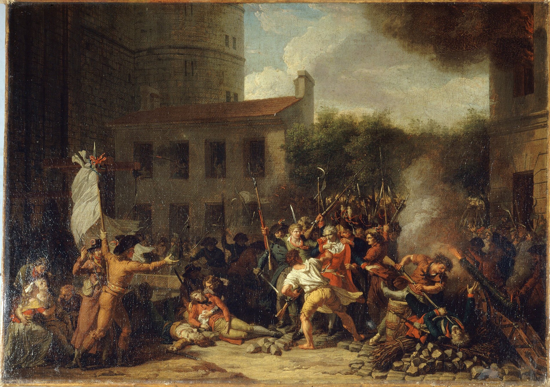5 Fascinating History Paintings of The Storming of the Bastille ...